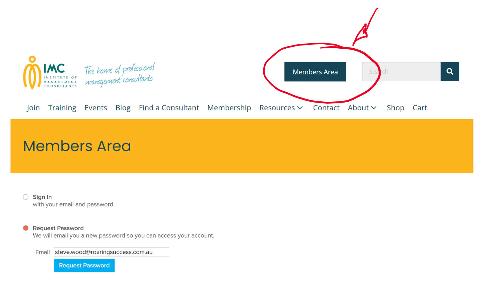 How to update your personal information - IMC Australia