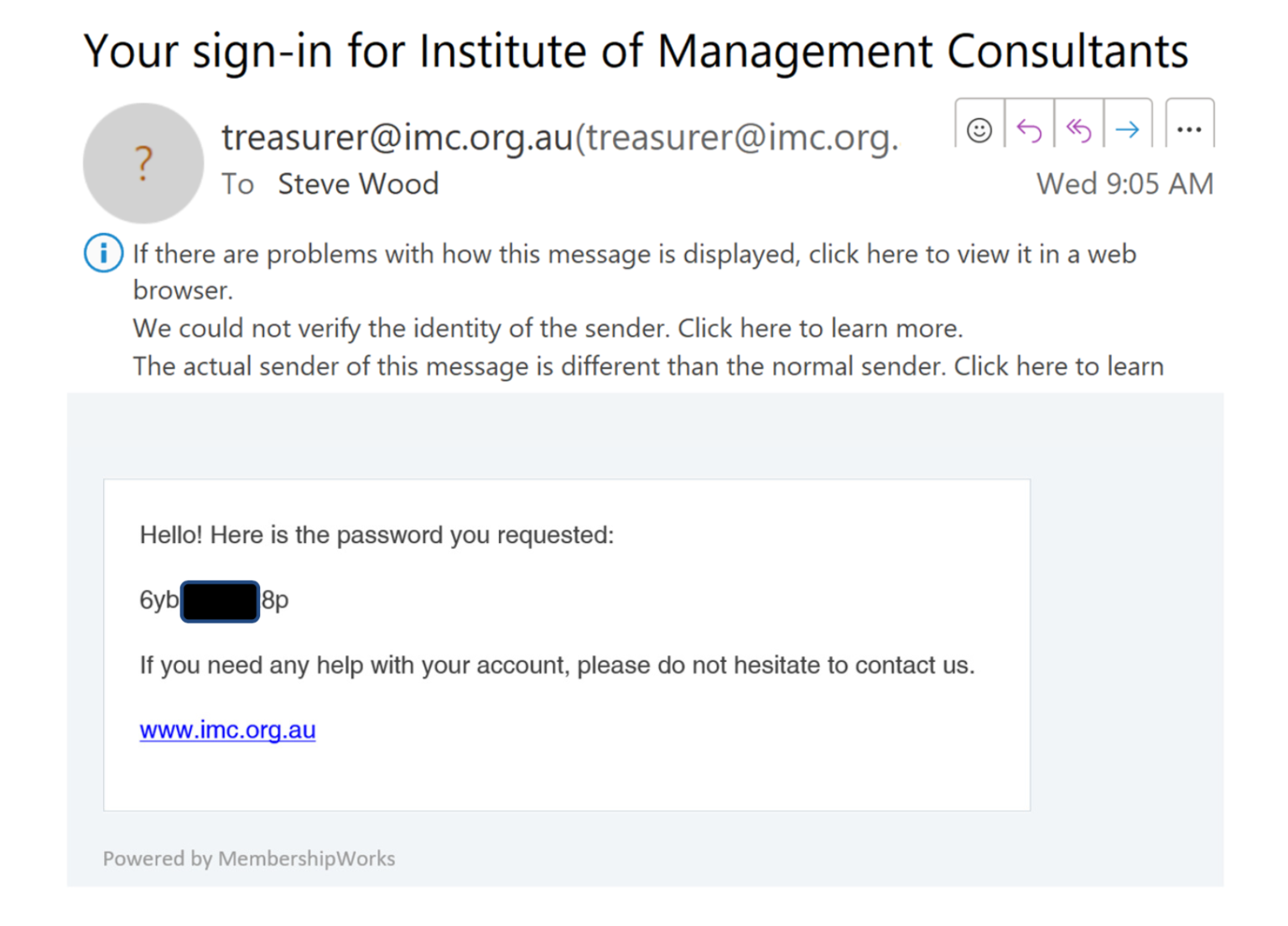 How to update your personal information - IMC Australia